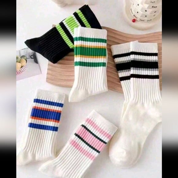 Accessories | Striped Crew Socks | Poshmark